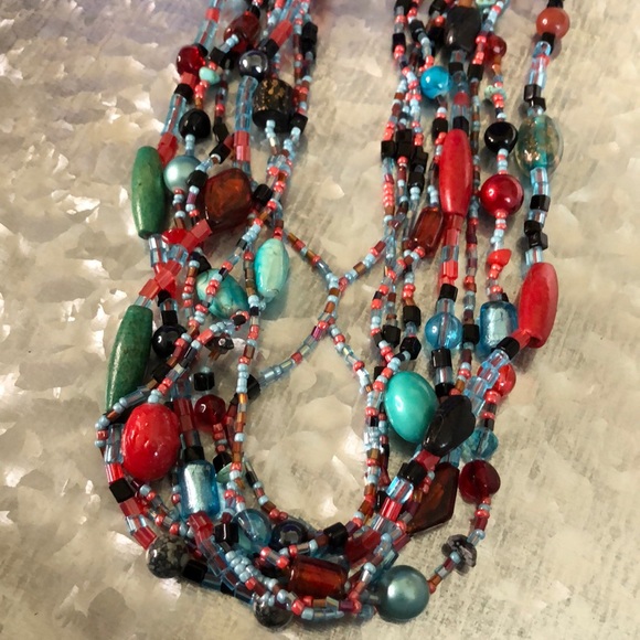 Esmor | Jewelry | Vintage Esmor Beaded Necklace | Poshmark